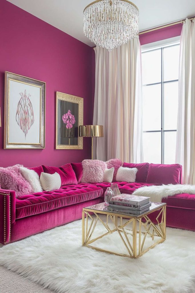 18 Pink Living Room Ideas – casa4everyone.com