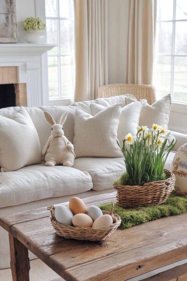 23 Easter Living Room Decor Ideas – casa4everyone.com