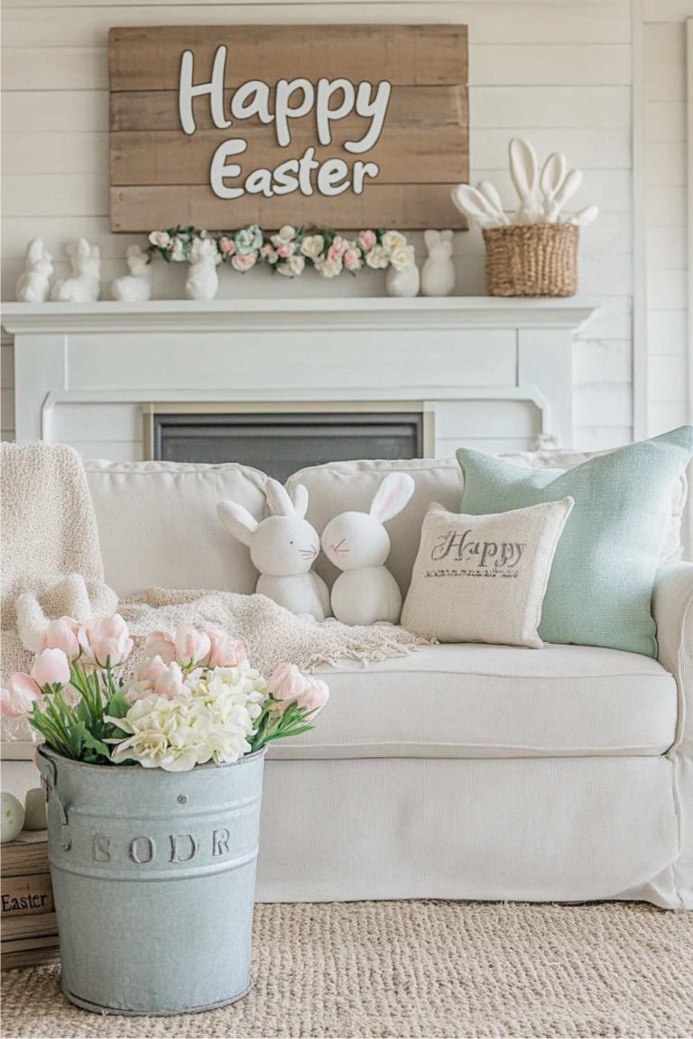 23 Easter Living Room Decor Ideas – casa4everyone.com