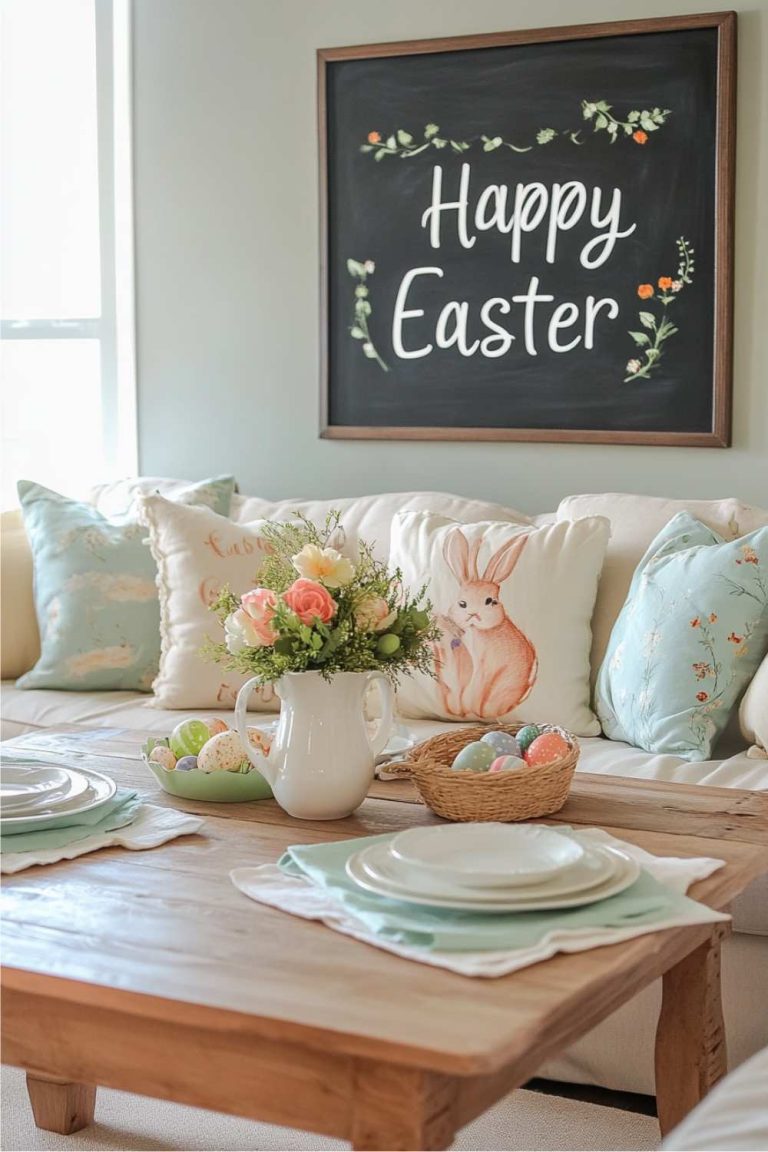 23 Easter Living Room Decor Ideas – casa4everyone.com