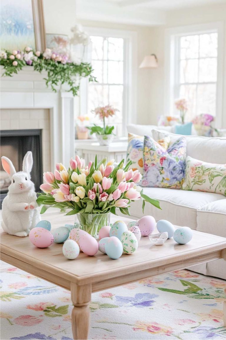 23 Easter Living Room Decor Ideas – casa4everyone.com