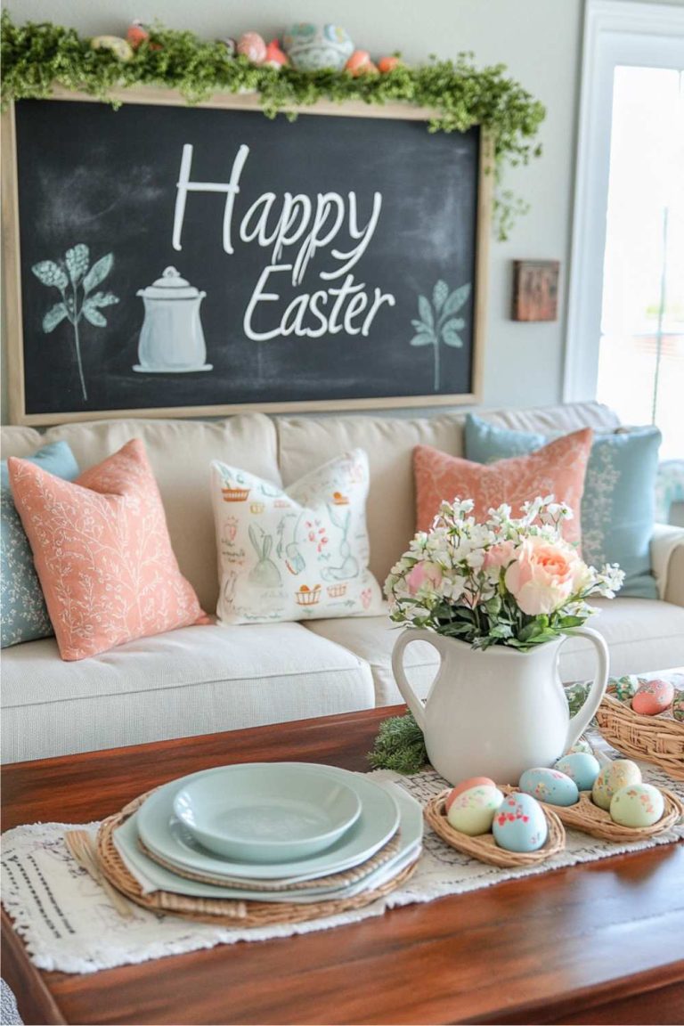 23 Easter Living Room Decor Ideas – casa4everyone.com