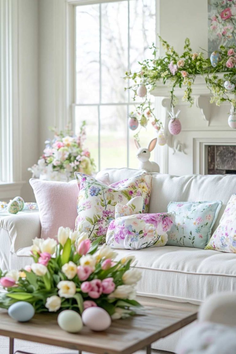 23 Easter Living Room Decor Ideas – casa4everyone.com