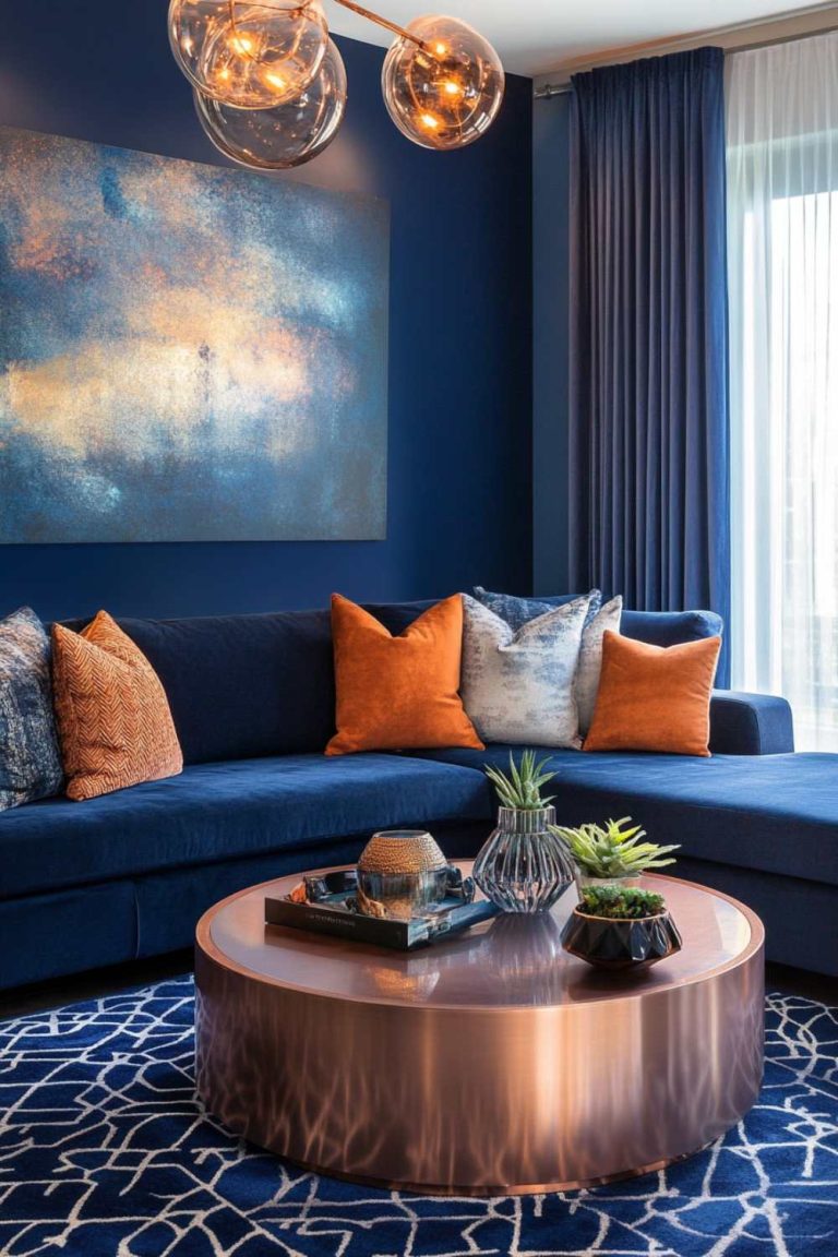 18 Navy Blue Living Room Ideas – casa4everyone.com
