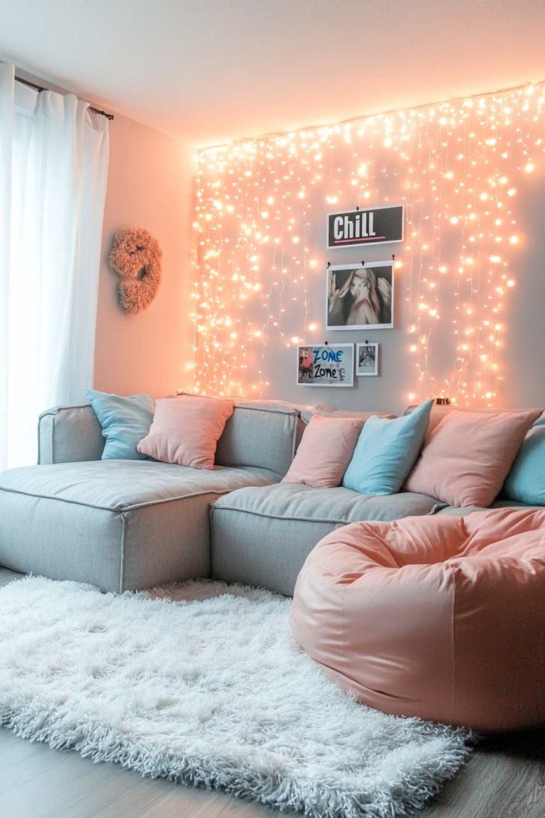 20 String Lights Living Room Ideas – casa4everyone.com