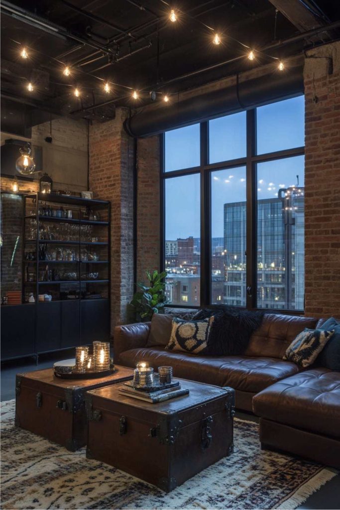 20 String Lights Living Room Ideas – casa4everyone.com