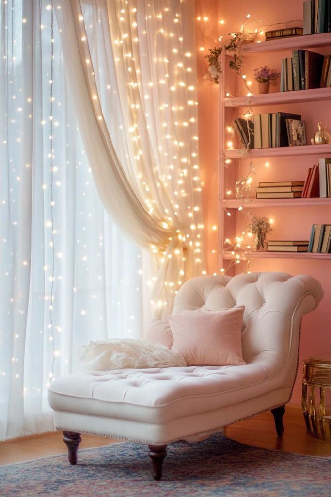 20 String Lights Living Room Ideas – casa4everyone.com
