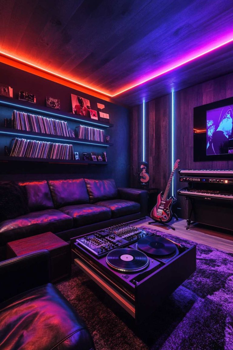 20 String Lights Living Room Ideas – casa4everyone.com