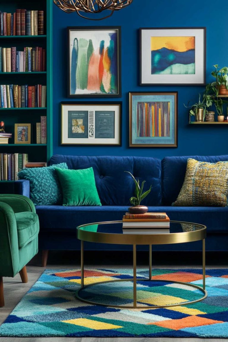 35 Blue and Green Living Room Ideas – casa4everyone.com