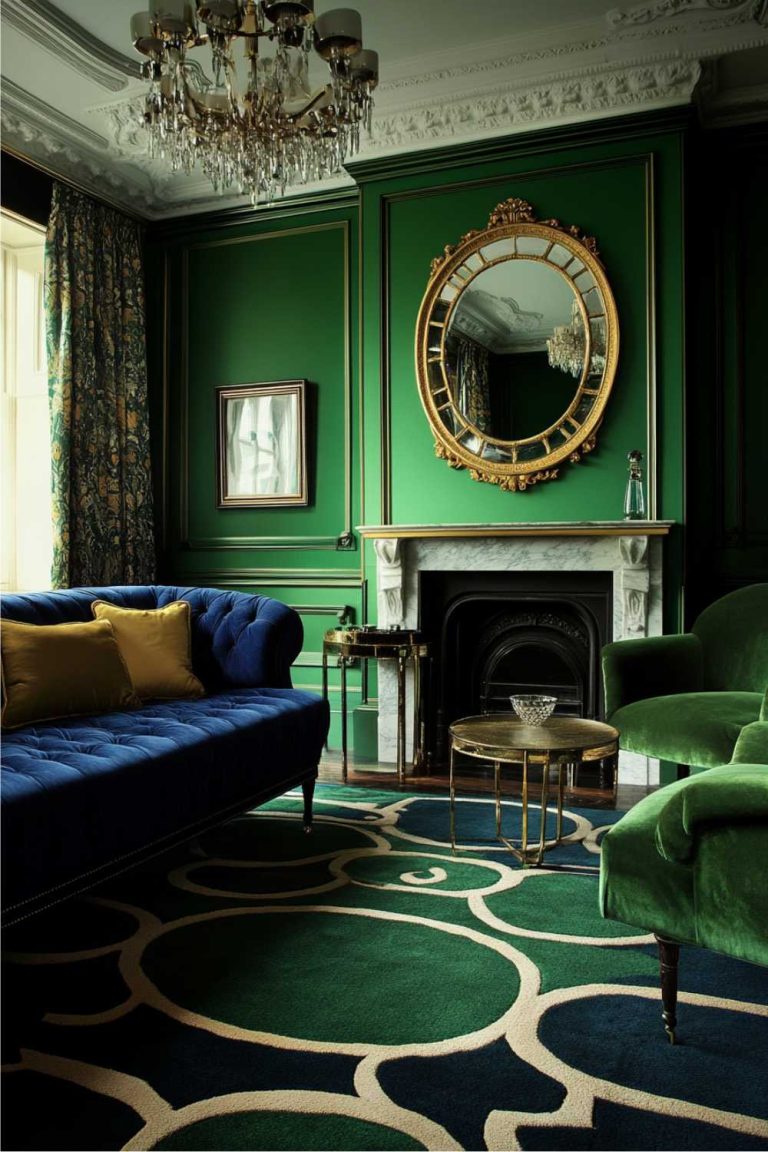 35 Blue and Green Living Room Ideas – casa4everyone.com