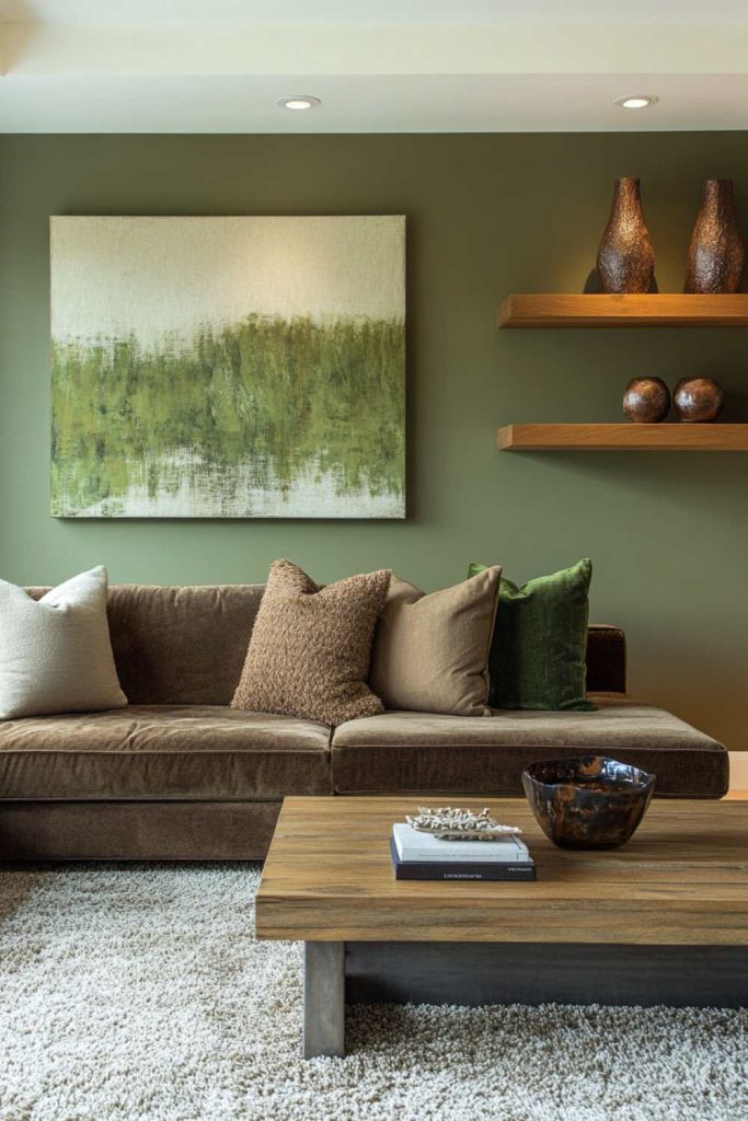 17 Green and Brown Living Room Ideas – casa4everyone.com